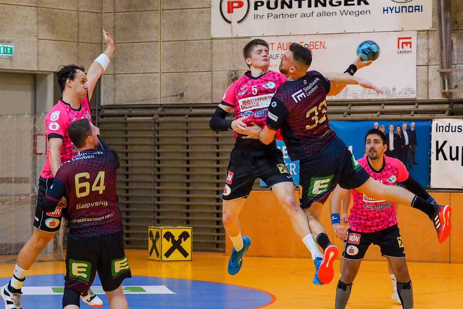 Handball: Union Juri Leoben vs. Koppensteiner Fünfhaus - City of Leoben